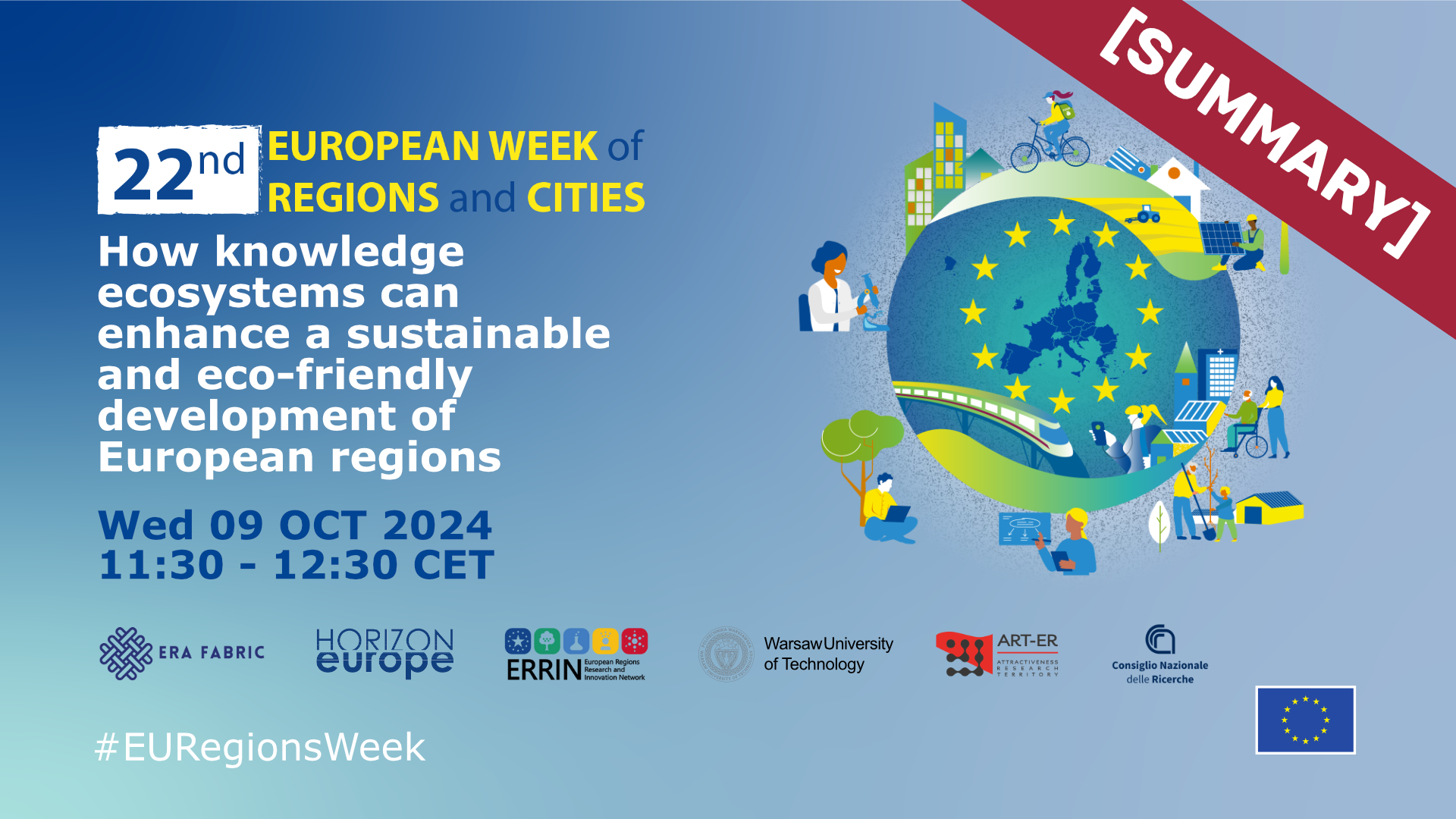 EURegionsWeek 2024: Enhancing Sustainable Development through Knowledge ...